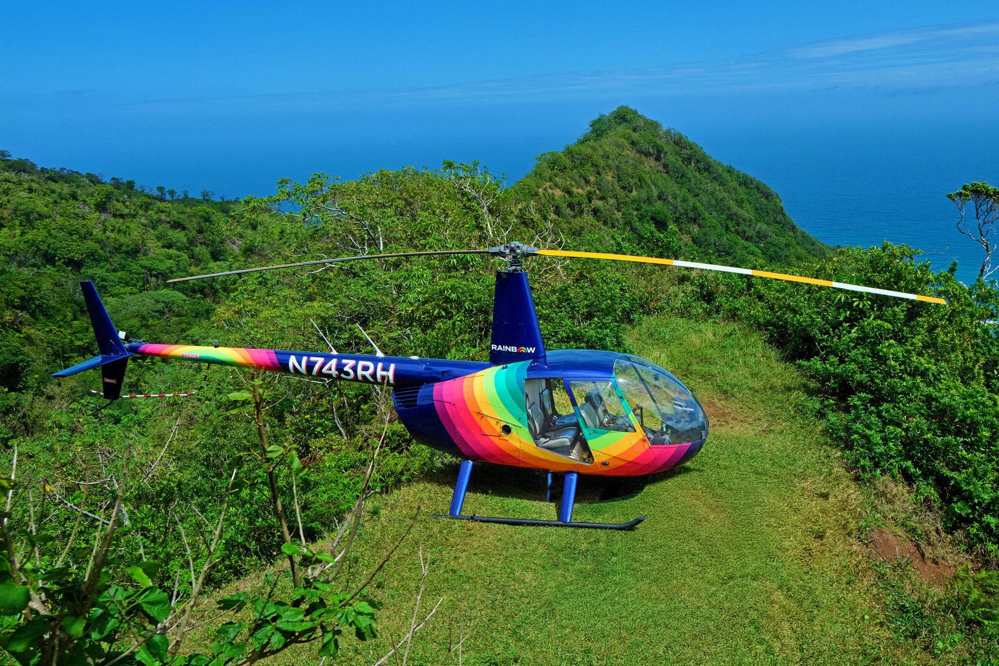 Hawaii Helicopter Tours with Rainbow Helicopters